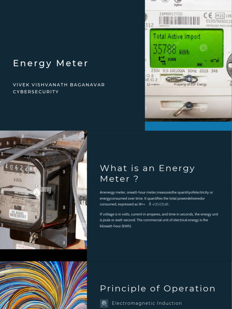 Understanding Energy Meters: Operation & Components | PDF ...
