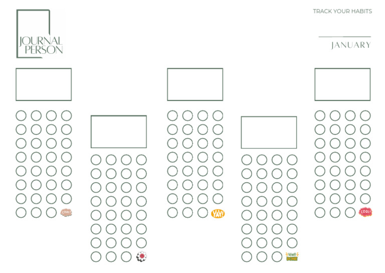 January Habit Tracker | PDF