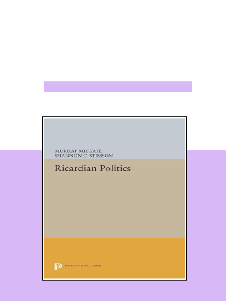 (Ebook) Ricardian Politics by Murray Milgate; Shannon C. Stimson ISBN ...