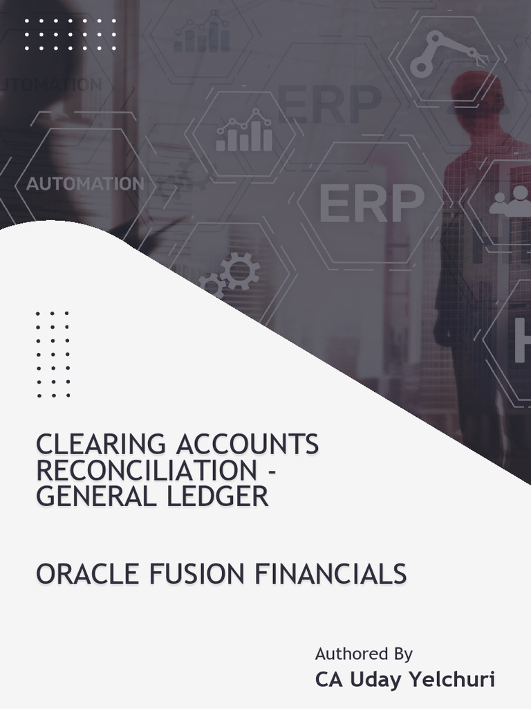 Oracle Fusion Clearing Account Guide | PDF | Accounts Payable | Accounting