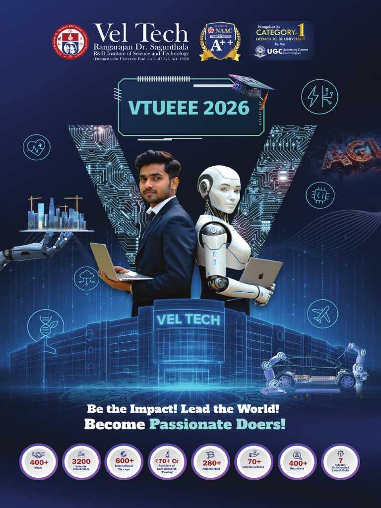 Vel Tech University Rankings and Programs | PDF | Engineering ...