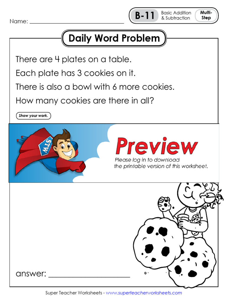 Daily Word Problems for Kids | PDF | Mathematics