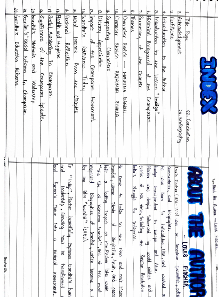 English Project Class 12 | PDF