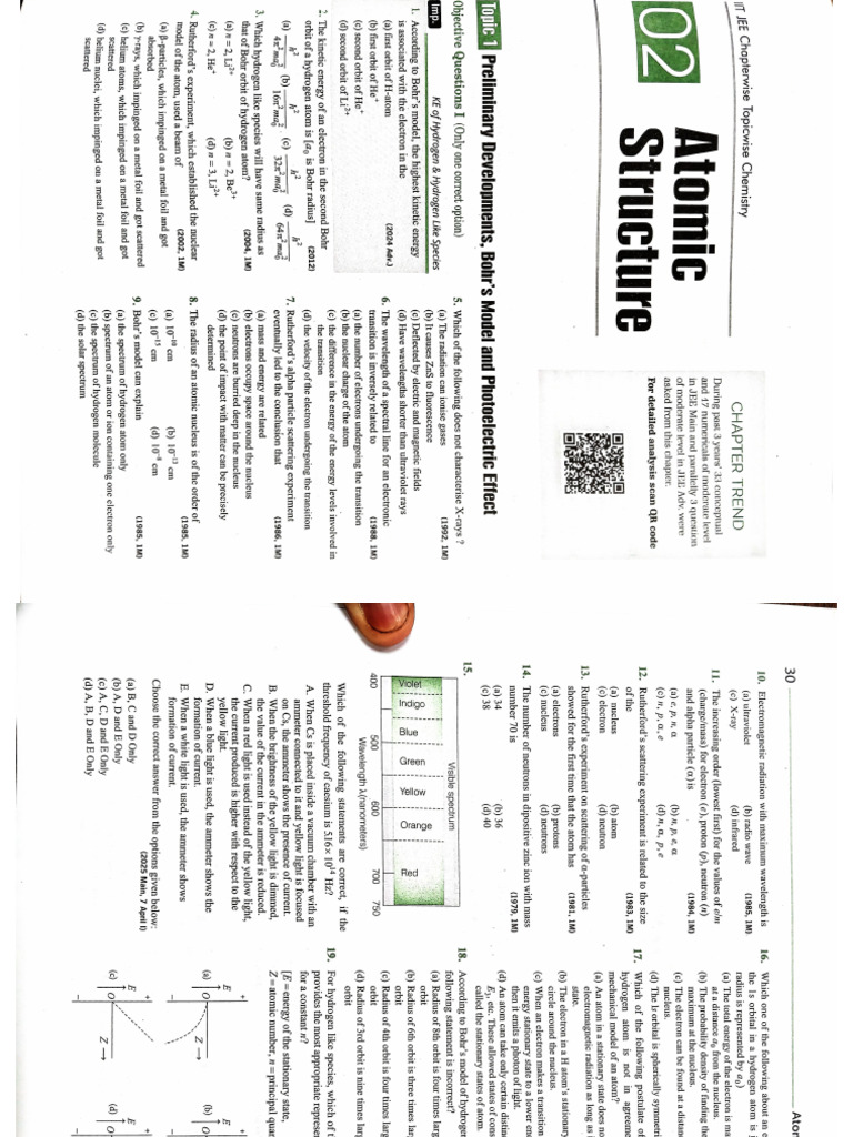 Atomic Structure... | PDF