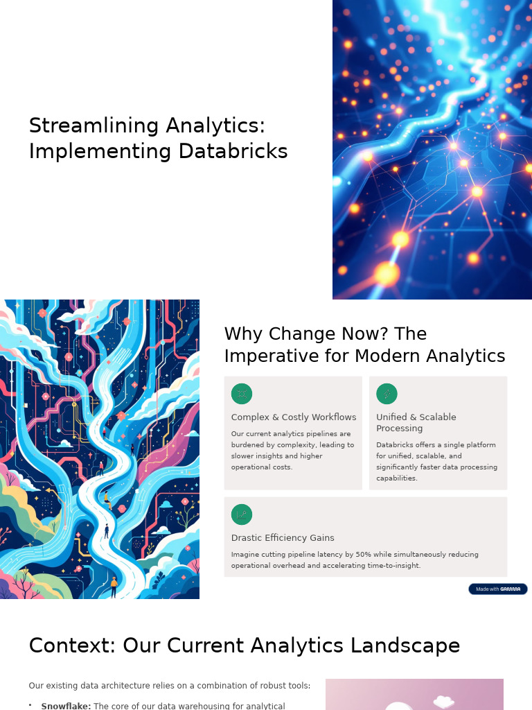Streamlining Analytics Implementing Databricks in Our Data Pipeline ...