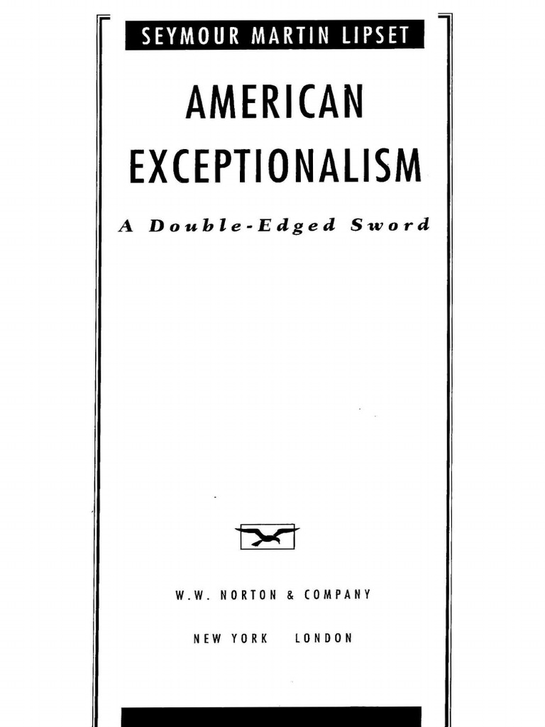 American Exceptionalism Analysis PDF | PDF