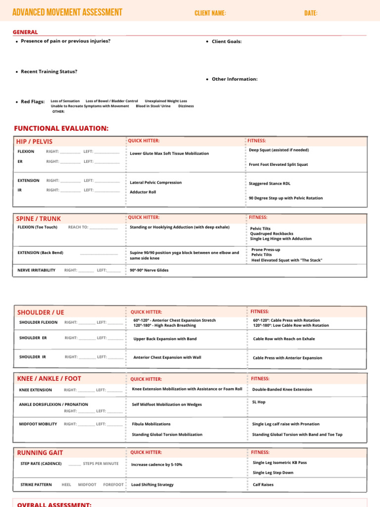 Advanced Hip and Pelvis Evaluation Guide | PDF | Anatomical Terms Of ...