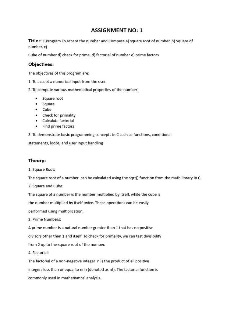 FPL Lab Manual for Writing (1) | PDF | Prime Number | Numbers