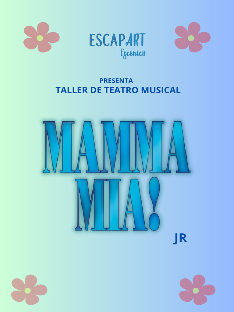 PROGRAMA DE MANO MAMMA MIA (4) | PDF