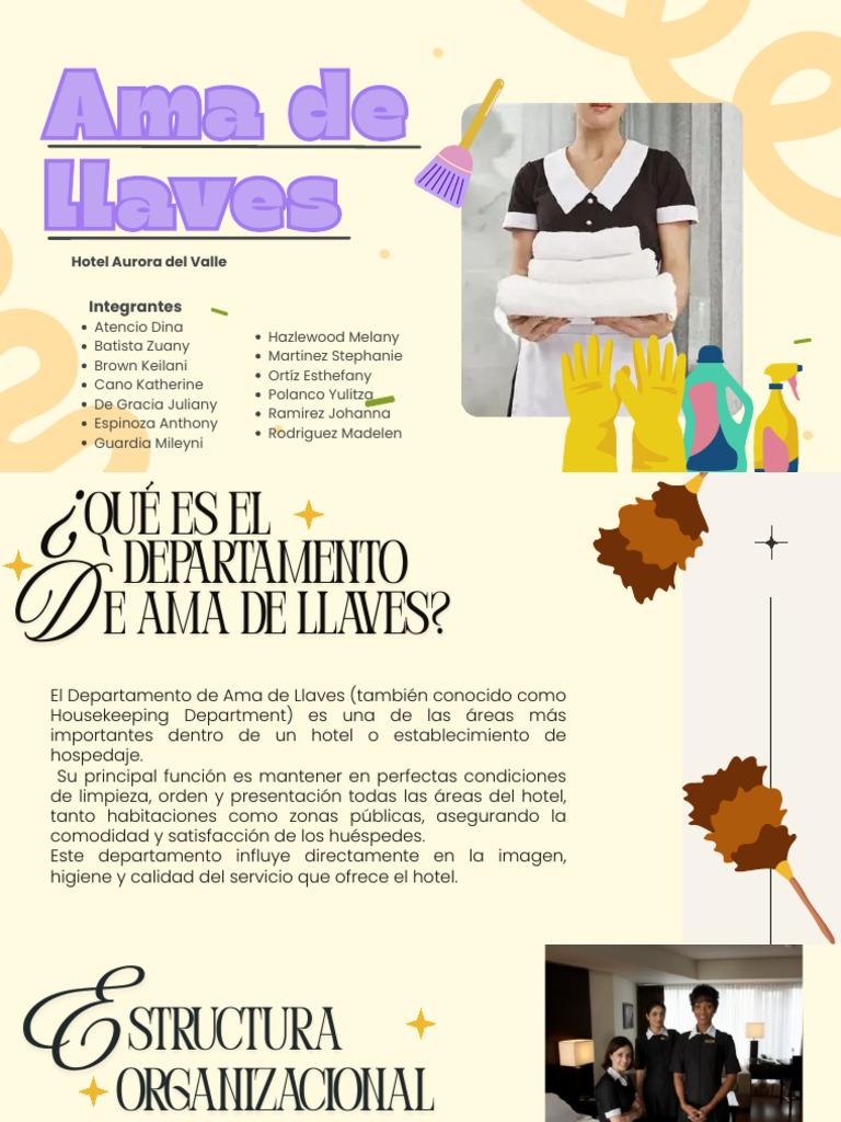 Presentación de Ama de Llaves | PDF | Hotel