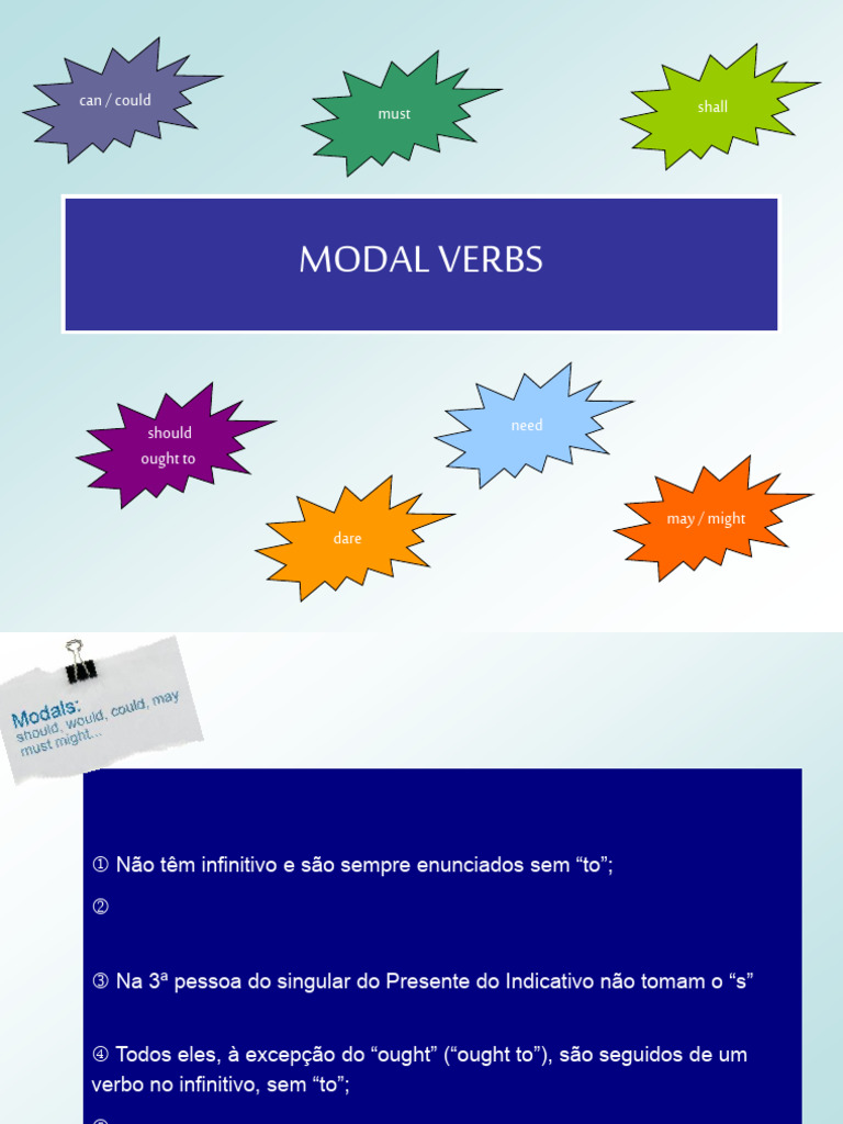 Modal Verbs | PDF | Semantic Units | Linguistic Typology