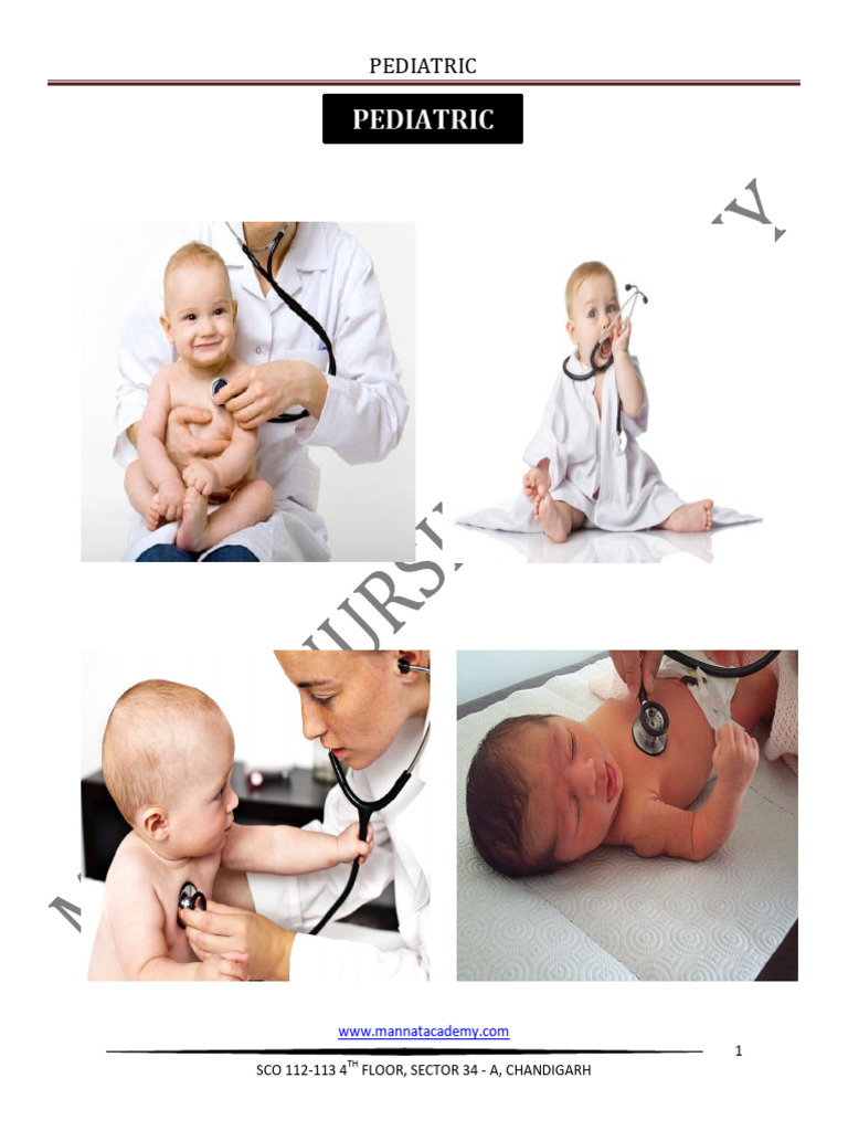 3. Pediatric | PDF | Congenital Heart Defect | Anemia