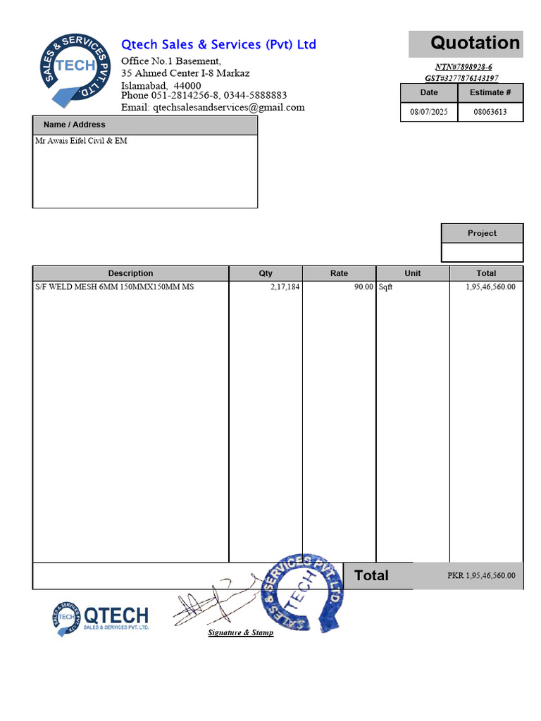 Quotation Mesh MS 6mm | PDF