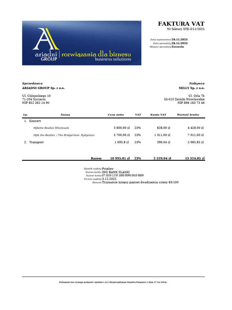 Ariadni Group - Milly 3.Xi.25 (s) | PDF