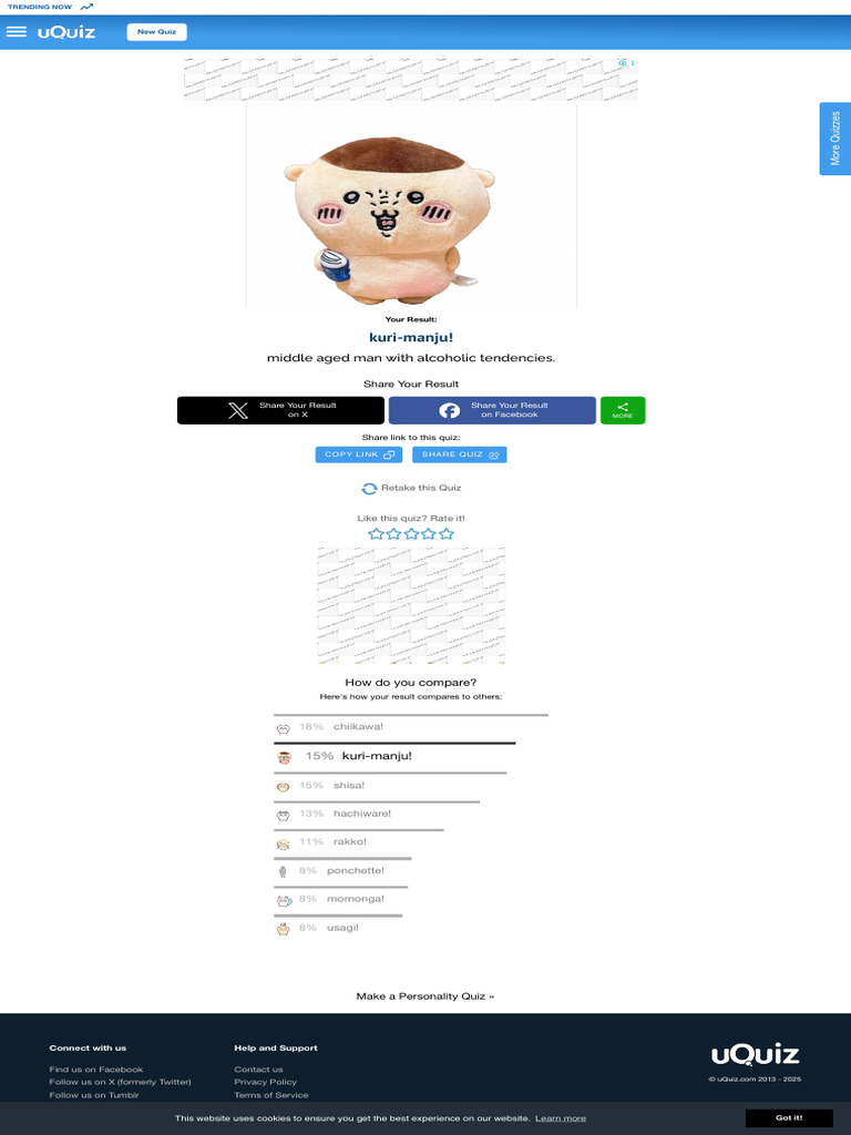 Discover Your Personality Quiz Result | PDF | Quiz Games