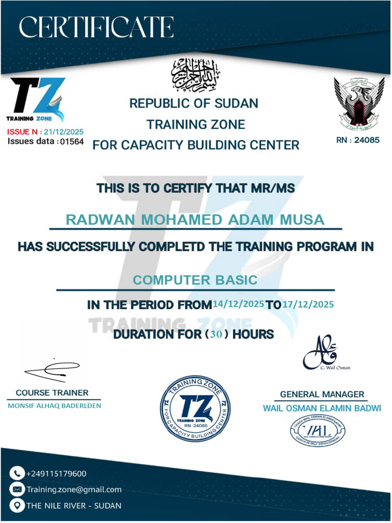 Radwan Mohamed Adam Musa | PDF