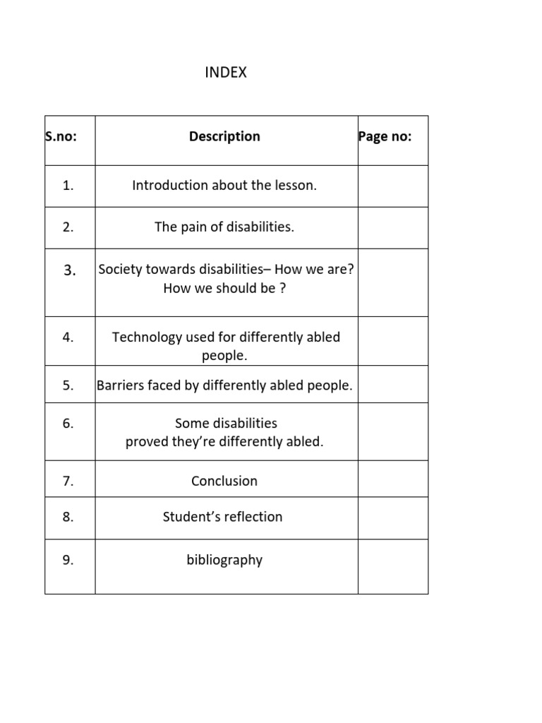 Understanding Disabilities and Society | PDF