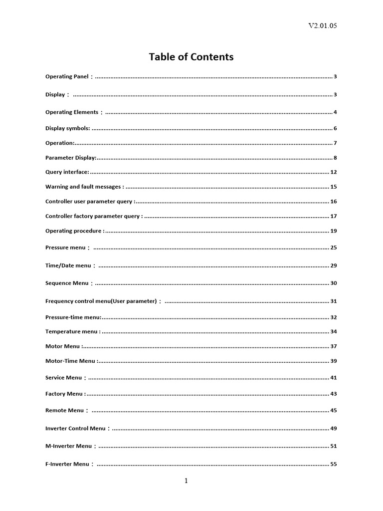 SC-3000EN | PDF | Menu (Computing) | Parameter (Computer Programming)