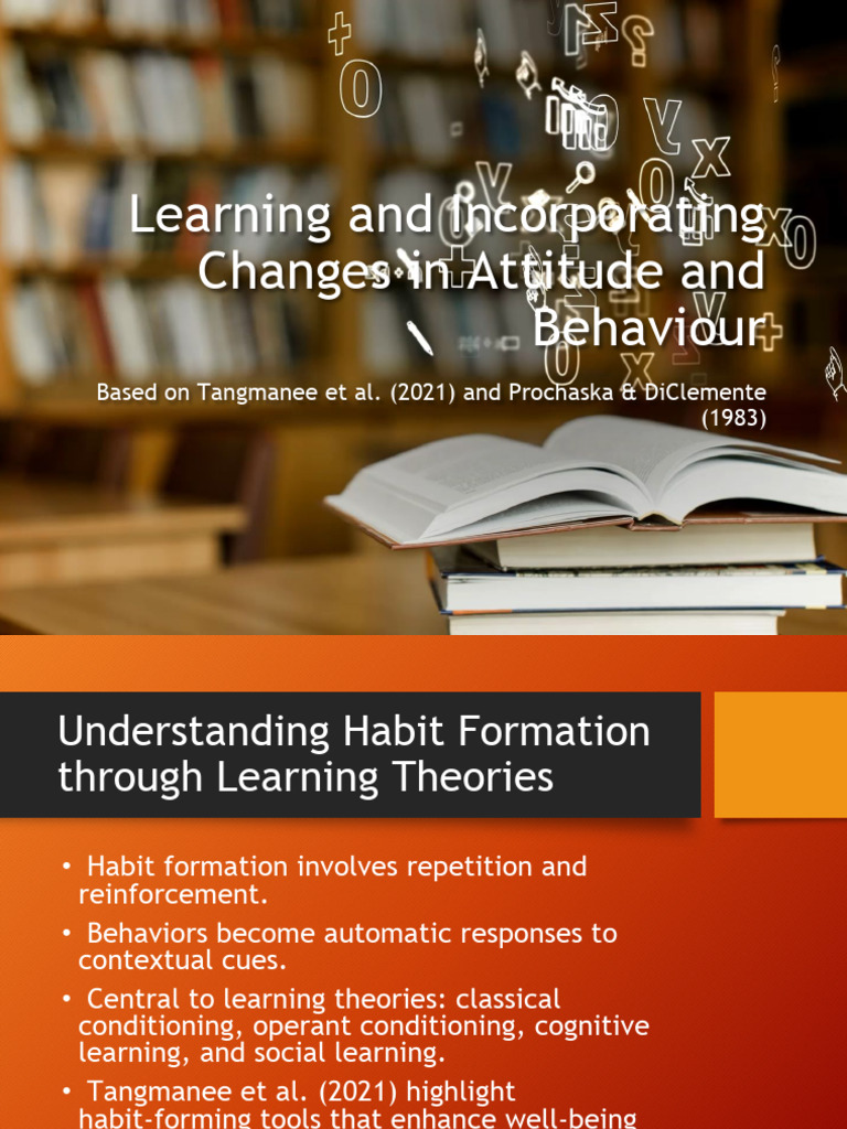 Habit Formation and Behavioral Change | PDF | Learning | Habits