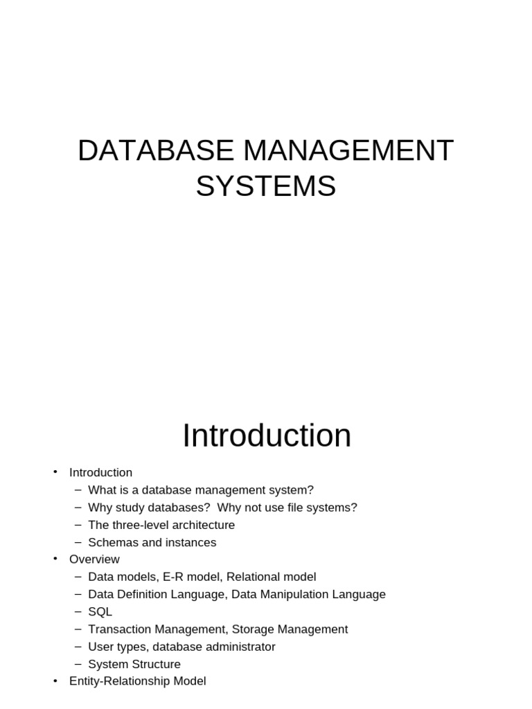 Database Management Systems | PDF | Databases | Conceptual Model