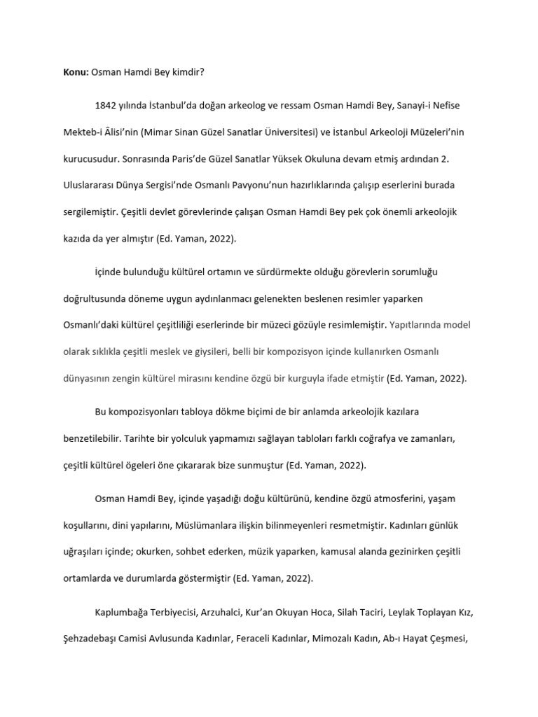Osman Hamdi Bey_5 | PDF
