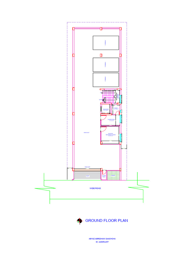Ground Floor and Beam Layout Plans | PDF | Tornadoes | Storms