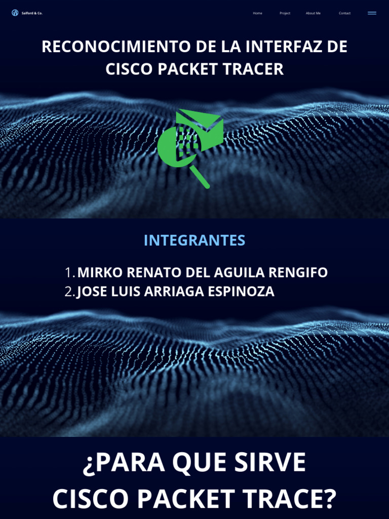 Interfaz Cisco Packet Tracer | PDF