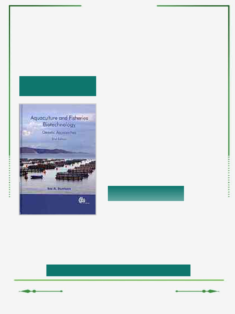 Aquaculture and fisheries biotechnology genetic approaches 2nd ed ...