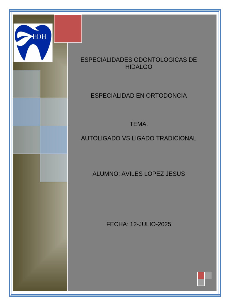 Autoligado Vs Ligado Convencional - Portada | PDF