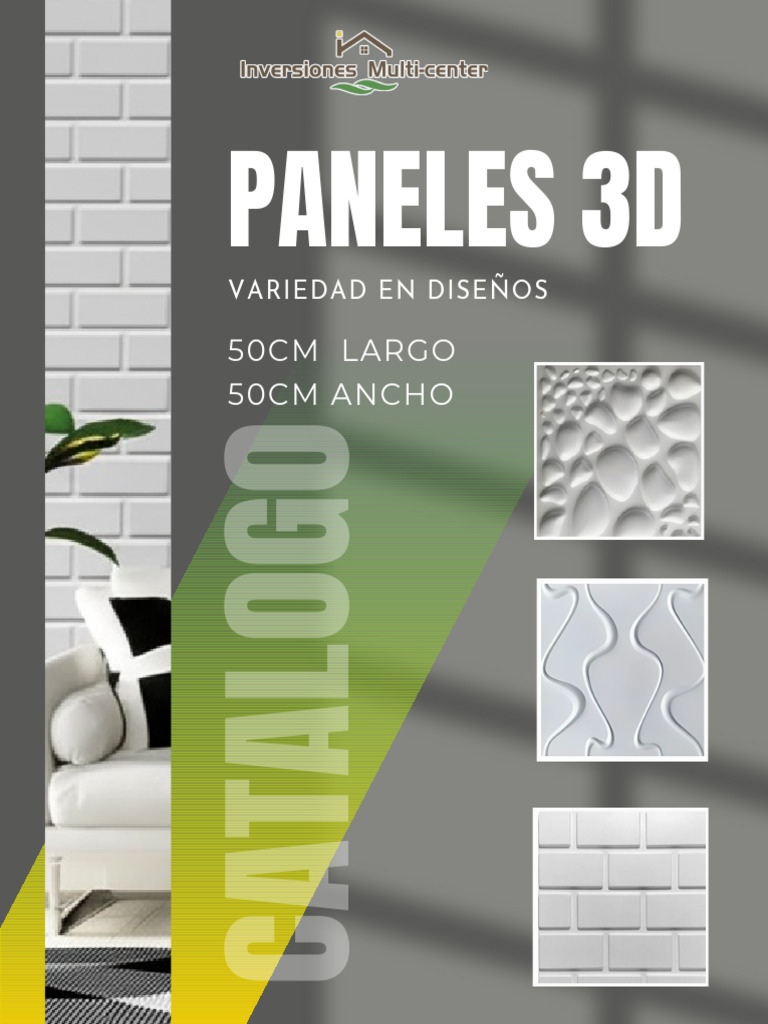 Catalogo Paneles 3d | PDF