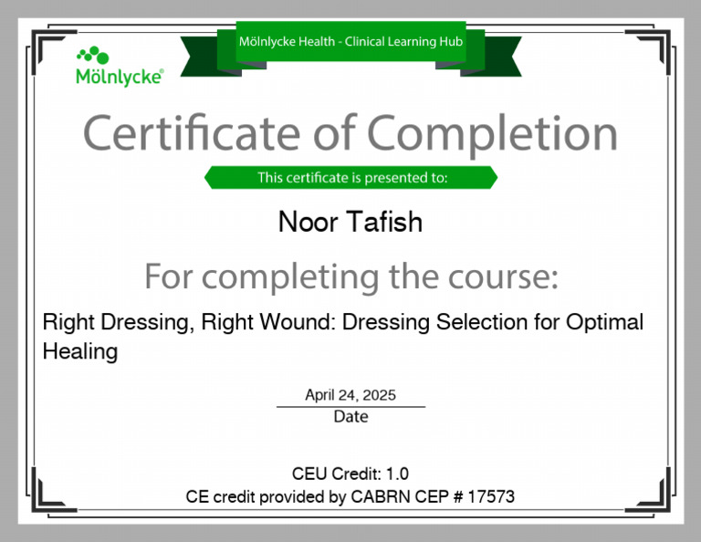 Dressing Selection for Wound Healing | PDF