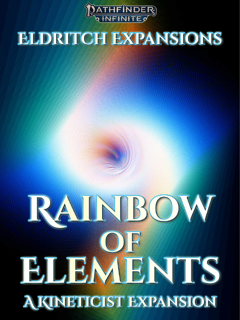 Kineticist Elemental Abilities Guide | PDF | Mind | Force
