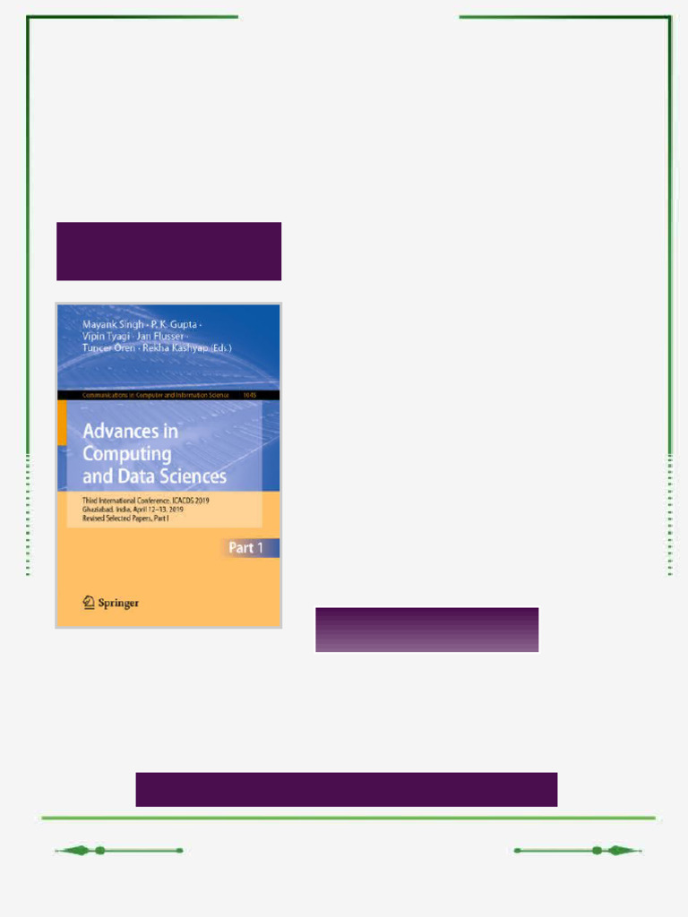 Advances in Computing and Data Sciences Third International Conference ...