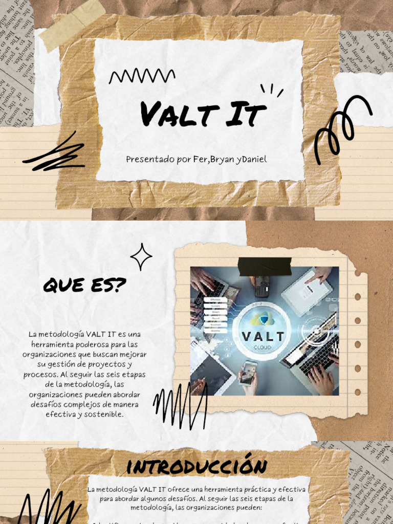 Presentación Proyecto Creativo Collage Beige | PDF | Informática