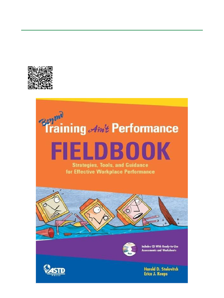 Beyond Training Ain't Performance Fieldbook ISBN 9781562864071, 1562864076 Full Text PDF | PDF ...
