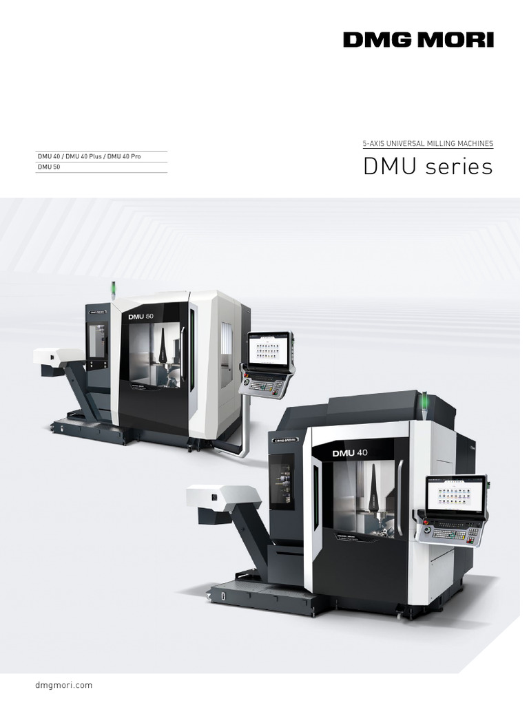 DMU Series 5-Axis Milling Machines | PDF