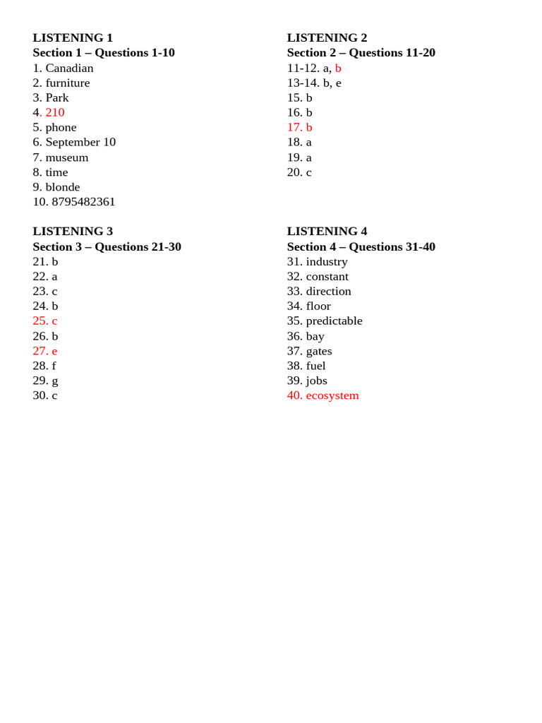 Listening and Writing Practice Guide | PDF | Cognition | Behavioural ...