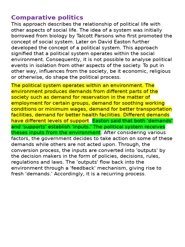 Political Science | PDF