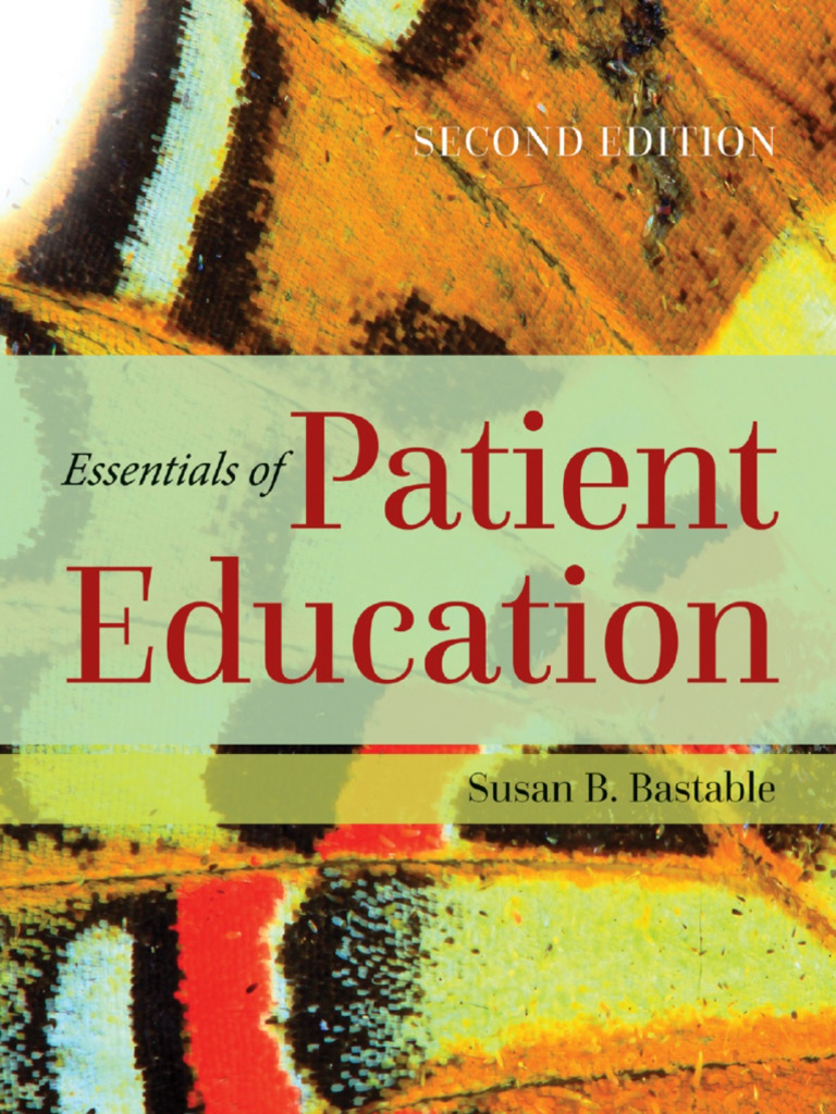 Essentials of Patient Education Textbook | PDF
