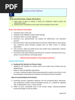 First vs. Second Intention Healing | PDF | Wound Healing | Scar