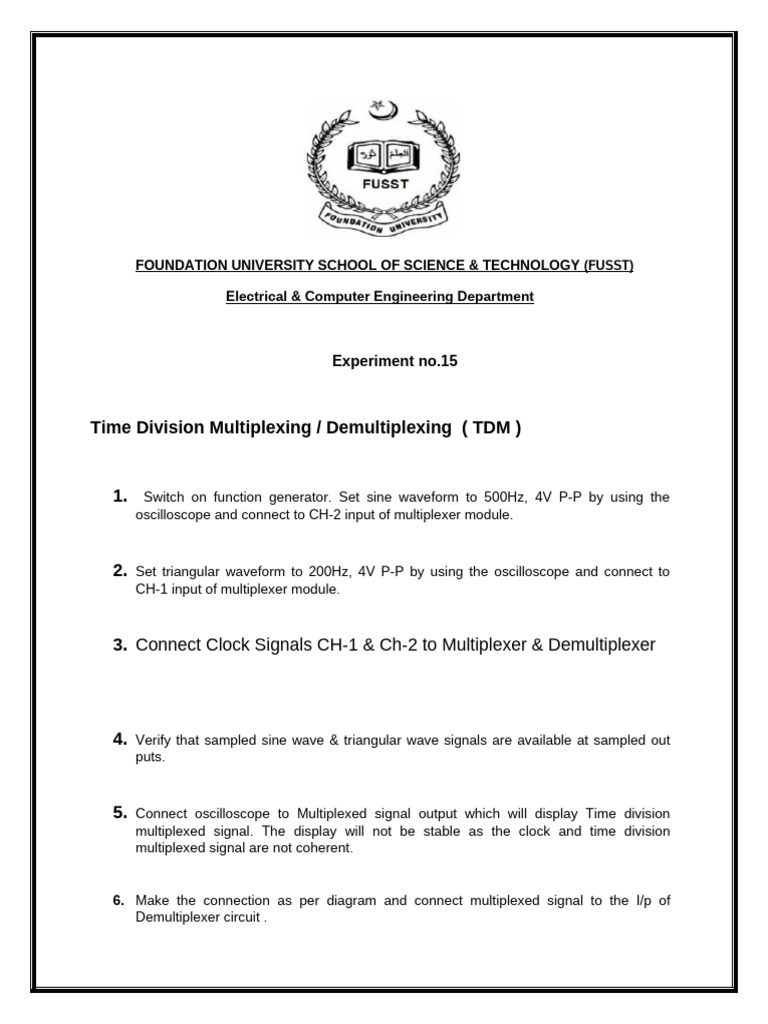Lab 15 Communication | PDF