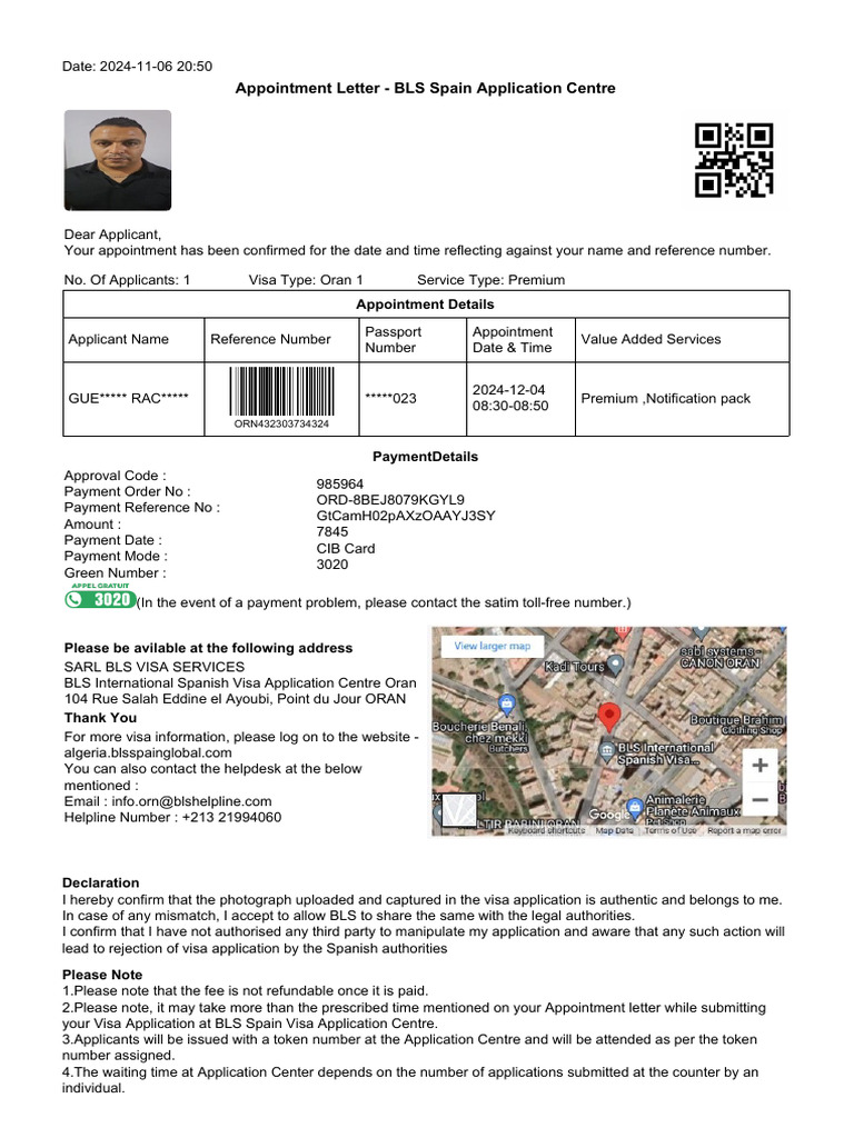 Appointment Letter ORN432303734324 | PDF