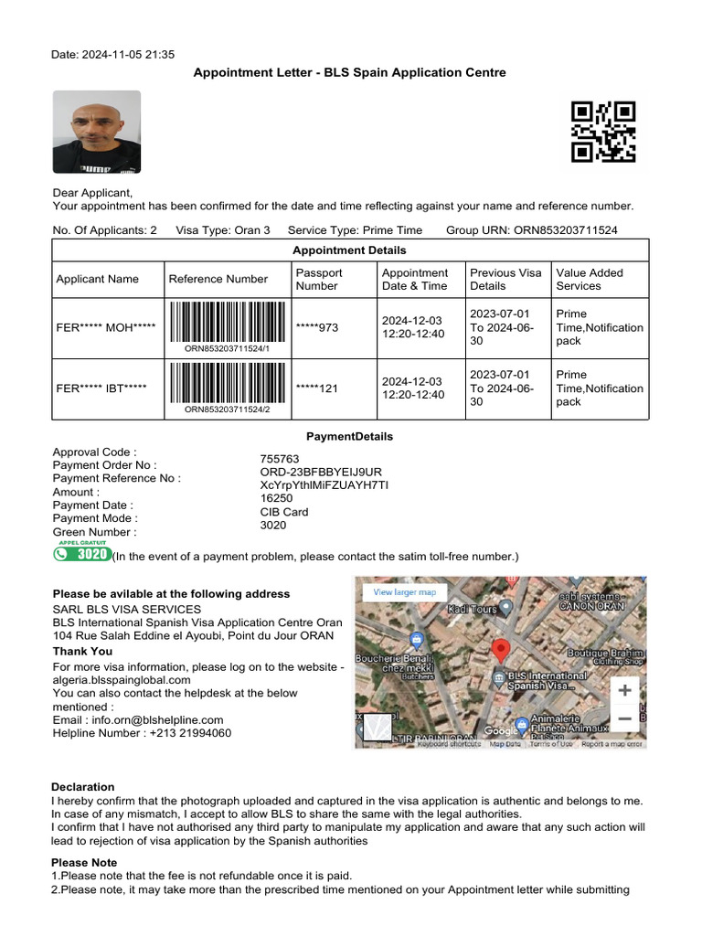 Appointment Letter ORN853203711524 | PDF | Government And Personhood