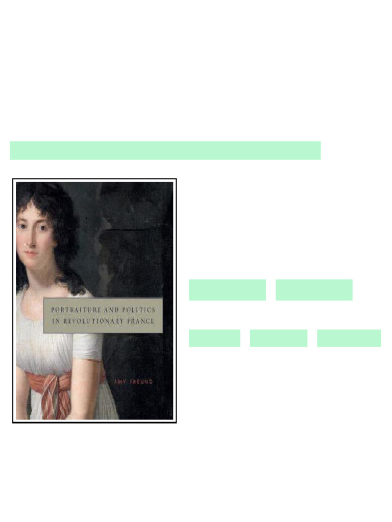 Portraiture and Politics in Revolutionary France Amy Freund - ebook and ...