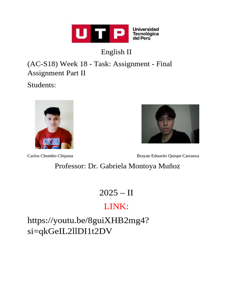 Final Assignment Part II | PDF