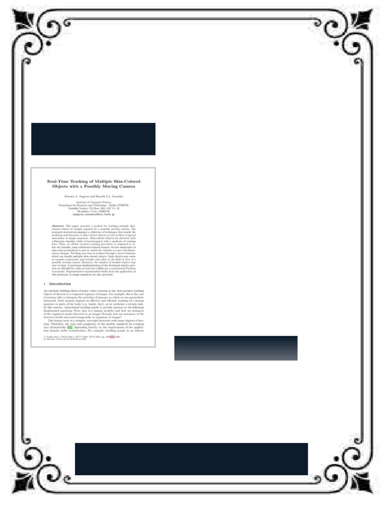 Real Time Tracking of Multiple Skin Colored Objects with a Possibly ...
