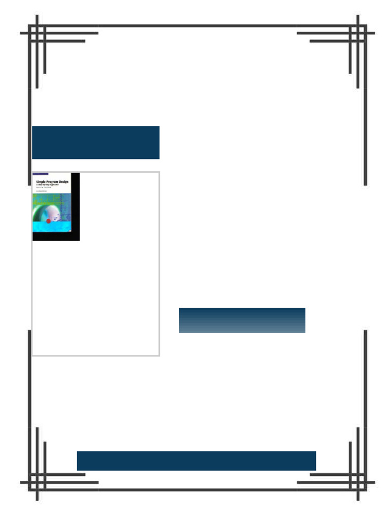 Simple Program Design A Step by Step Approach 4th Edition Lesley Anne ...