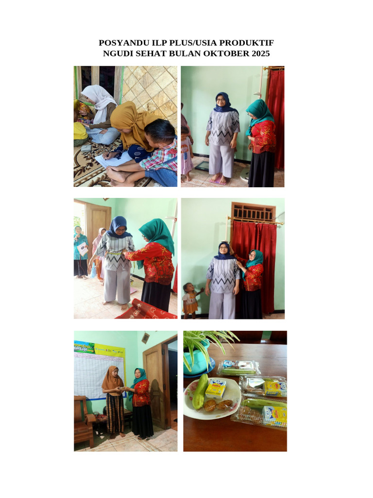 Posyandu ILP Ngudi Sehat 2025 | PDF