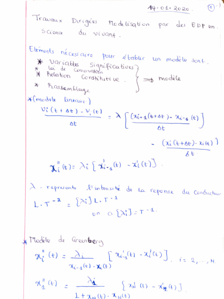 TD Modélisation | PDF