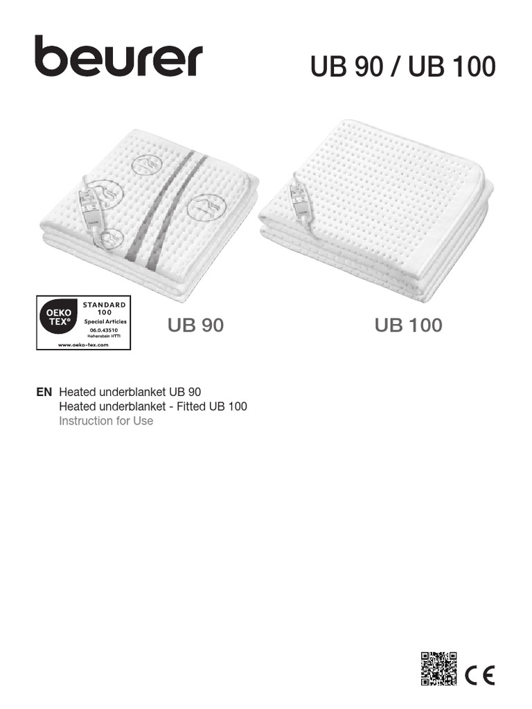 Heated Underblanket UB 90/UB 100 Guide | PDF